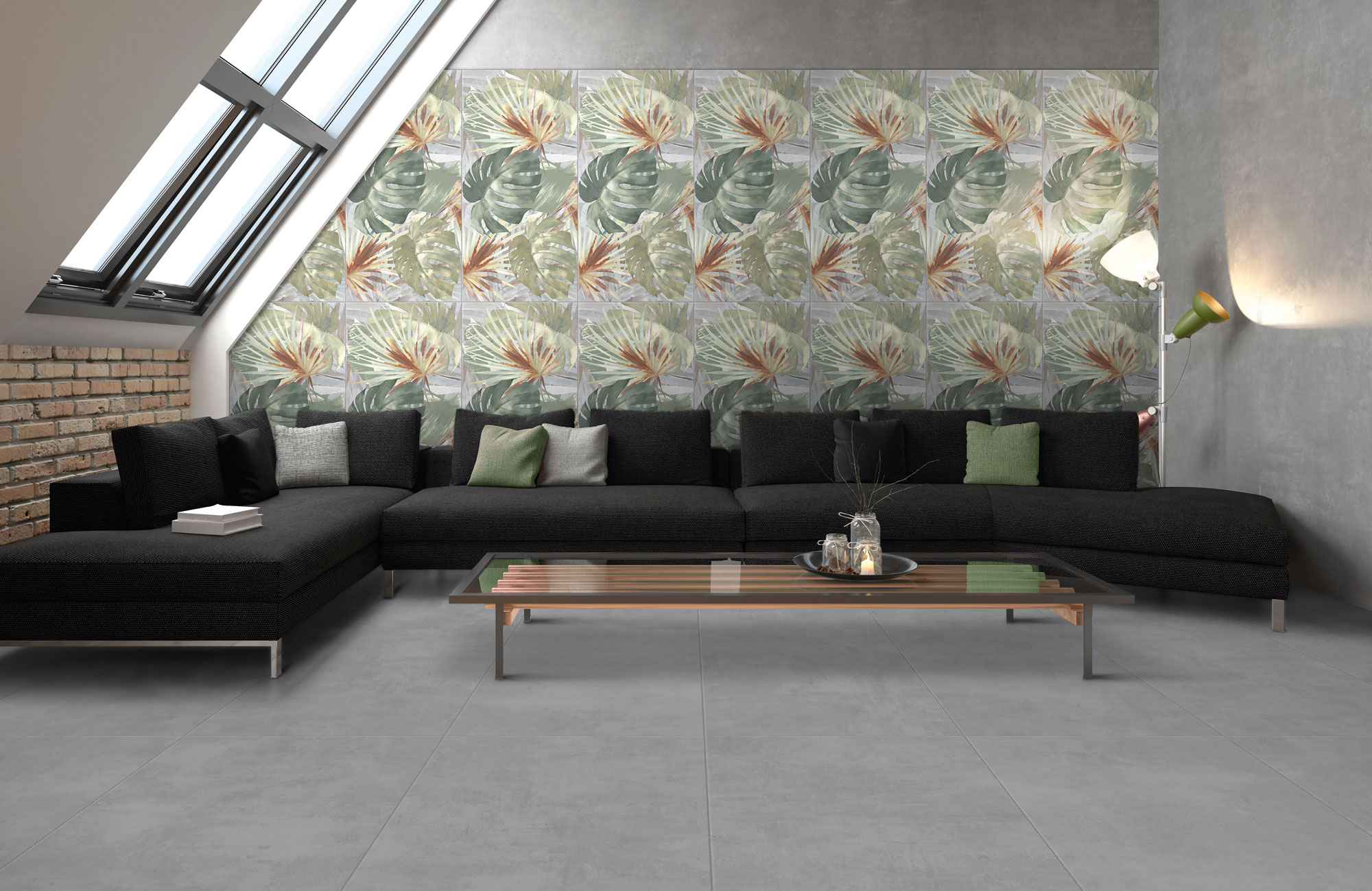 Decori Romantic e Jungle - Pavimenti e rivestimenti CRZ64